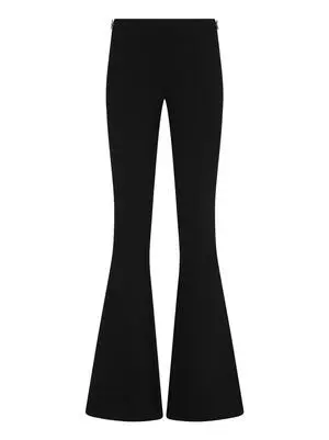Dsquared2 Logo-plaque Flared Trousers - Black