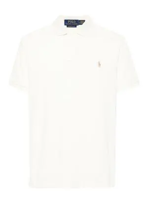 Polo Ralph Lauren Polo Pony Cotton Polo Shirt Neutrals