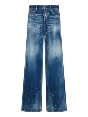 DSQUARED2 San Diego Wide-Leg Jeans