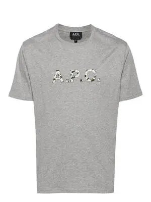 A.p.c. Willow Cotton T-shirt - Grey