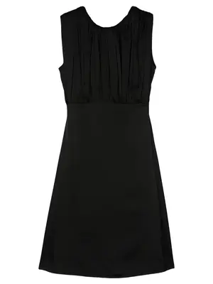 JIL SANDER Sleeveless Midi Dress - Black