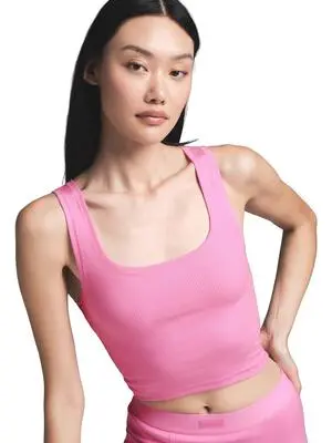 SKIMS SKIMS Cotton Rib Tank 3-Pack Sugar Pink Multi