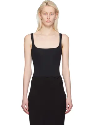 ENTIRE STUDIOS Entire Studios Square Neck Bodysuit Soot