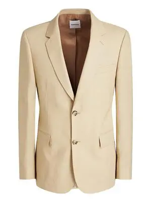 Sandro Slimfit Linen Blazer - Beige