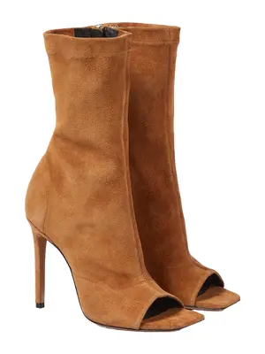 Paris Texas Amanda Ankle Boots - Brown