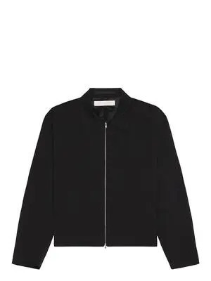 Our Legacy Mini Jacket - Black Worsted Wool