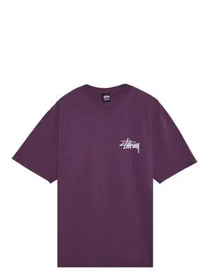 StÜssy Old Phone Pigment Dyed T-shirt - Purple