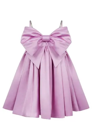Nina Ricci Bow Sleeveless Dress - Pink