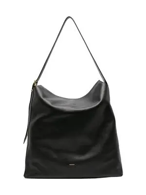 WANDLER Marli Leather Tote Bag - Black