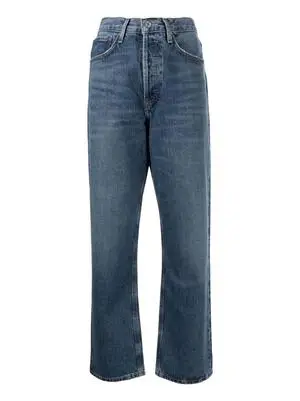AGOLDE 90's Wide-leg Organic Cotton Jeans - Blue