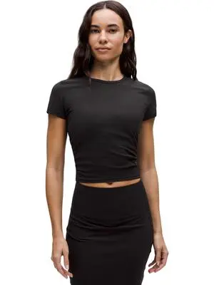 Lululemon All It Takes Ribbed Nulu T-shirt - Black