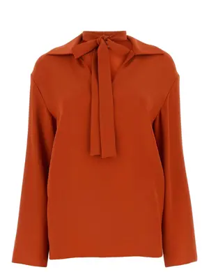VALENTINO Cady Couture Top