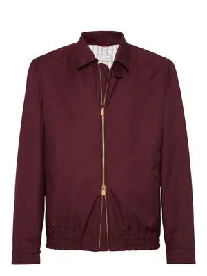 Brunello Cucinelli Zip-fastening Windbreaker Jacket - Red