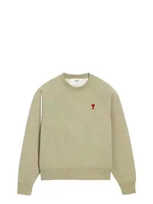 Ami De Coeur Embroidered Sweatshirt - Green