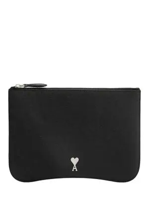 Ami Leather Pouch - Black