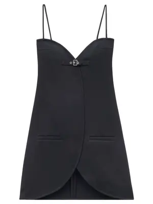 COURREGES Ellipse Mini Dress - Black