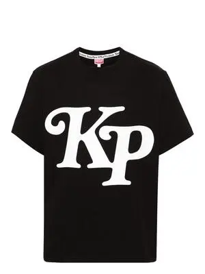Kenzo Logo-print Cotton T-shirt - Black