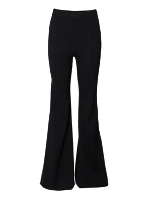Carolina Herrera High-waist Flared Trousers - Black