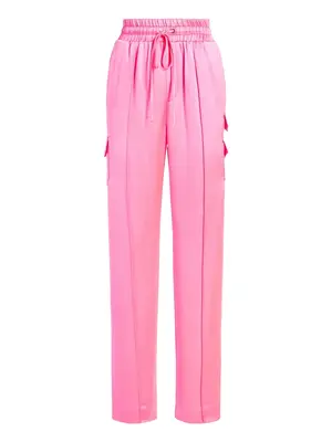 Cinq À Sept Sarie Cargo-pocket Track Pants - Pink