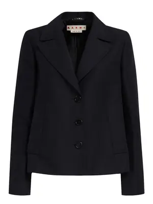MARNI Marni Single-Breasted Cropped Blazer