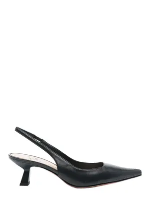 Roberto Festa Arabel Leather Slingback Pumps - Blue