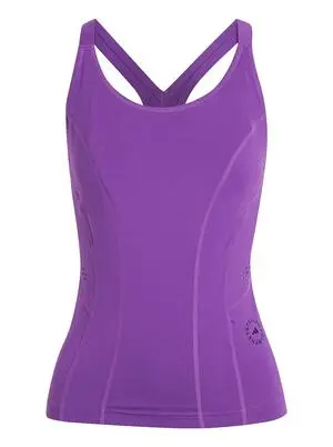 Adidas By Stella McCartney Perforated Stretch Tank - Purple