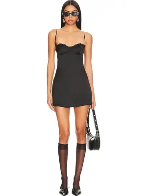 Superdown Claire Mini Dress - Black