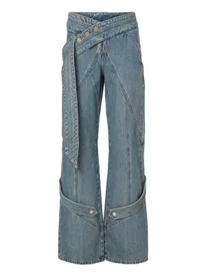 Blumarine Wide-leg Jeans - Blue