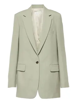 Dries Van Noten Wool Blazer - Grey