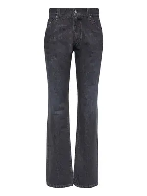 Dolce & Gabbana Distressed Slim Jeans - Blue