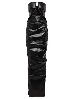 Rick Owens Prong Cutout Gown - Black