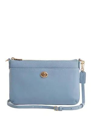 COACH Restored Polly Crossbody Gold/azure