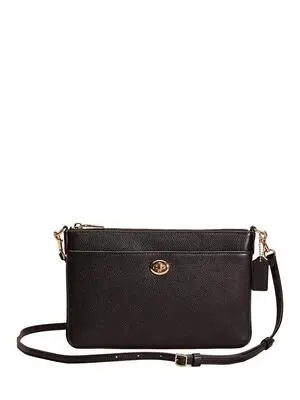 COACH Restored Polly Crossbody - Gold/black
