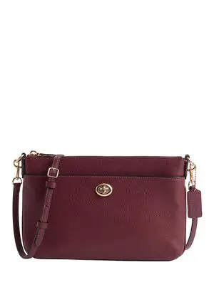 COACH Restored Polly Crossbody - Gold/wine