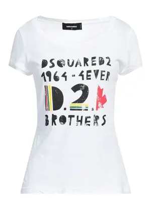 Dsquared2 T-shirt In Cotton - White