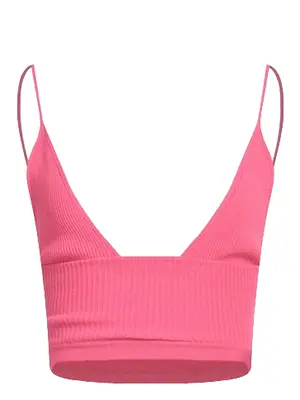 Dsquared2 DSQUARED2 Knit Crop Top Fuchsia