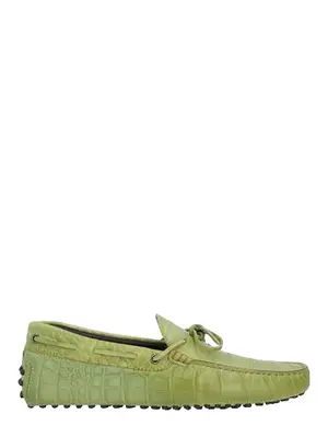 TOD'S Loafers In Soft Leather - Green