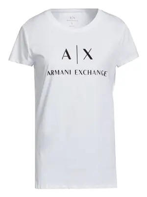 Armani Exchange Logo-print T-shirt - White