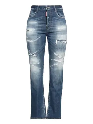 Dsquared2 Jeans In Cotton And Elastane - Blue
