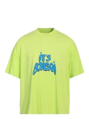 BONSAI T-shirt Lime Size Cotton - Acid Green