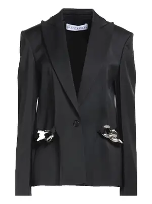 JW Anderson Single-breasted Blazer - Black