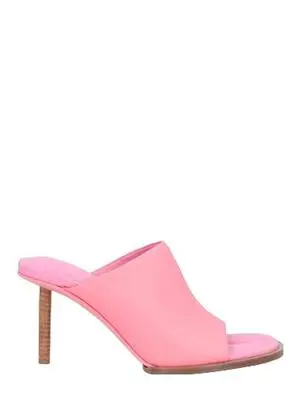 Jacquemus Sandals In Leather - Pink
