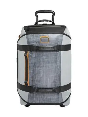 Tumi Alpha Bravo Wheeled Duffel Bag Steel