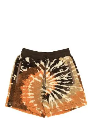 AMIRI Tie Dye Polar Fleece Shorts