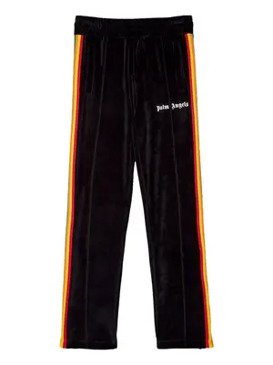 Palm Angels Pa Rainbow Chenille Track Pant - Black