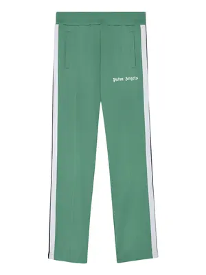 Palm Angels Classic Track Pants /white - Green