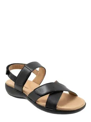 Trotters River Slingback Sandal - Black