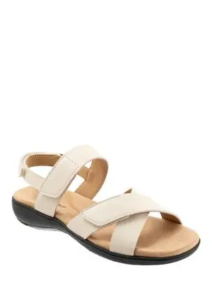 Trotters River Slingback Sandal - Ivory
