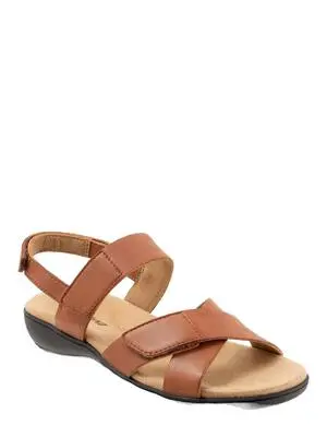 Trotters River Slingback Sandal - Luggage