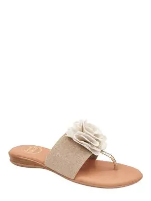 Andre Assous Nara Sandal - Beige/platino